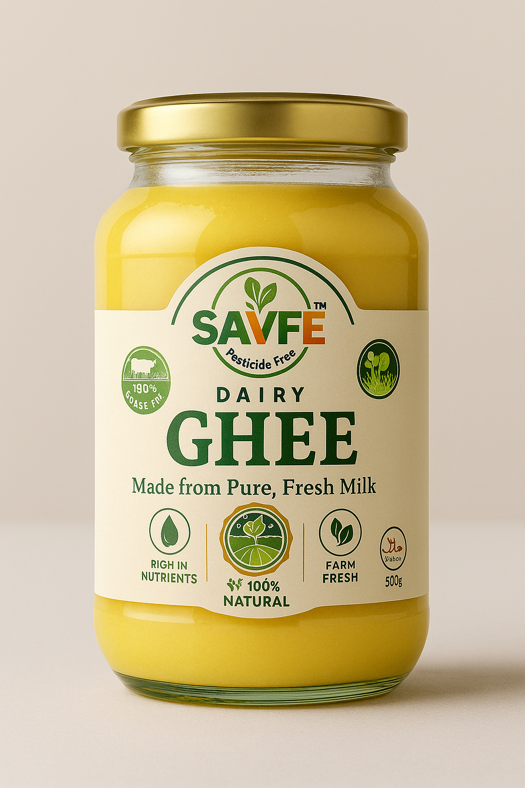 NutriPlus Organic Ghee Supplier | Savfe Fresh Vegetables
